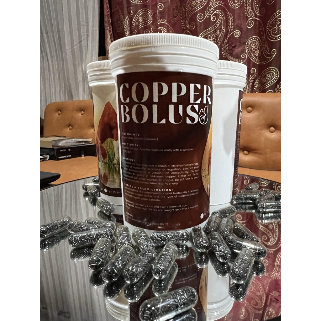 Copper Bolus Capsule 2g or 4g | Shopee Philippines