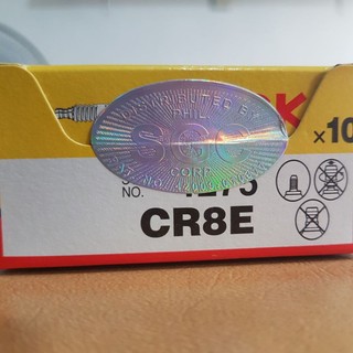 NGK Spark Plug (CR8E) (Barako II, Mio MX125) (Original) | Shopee ...