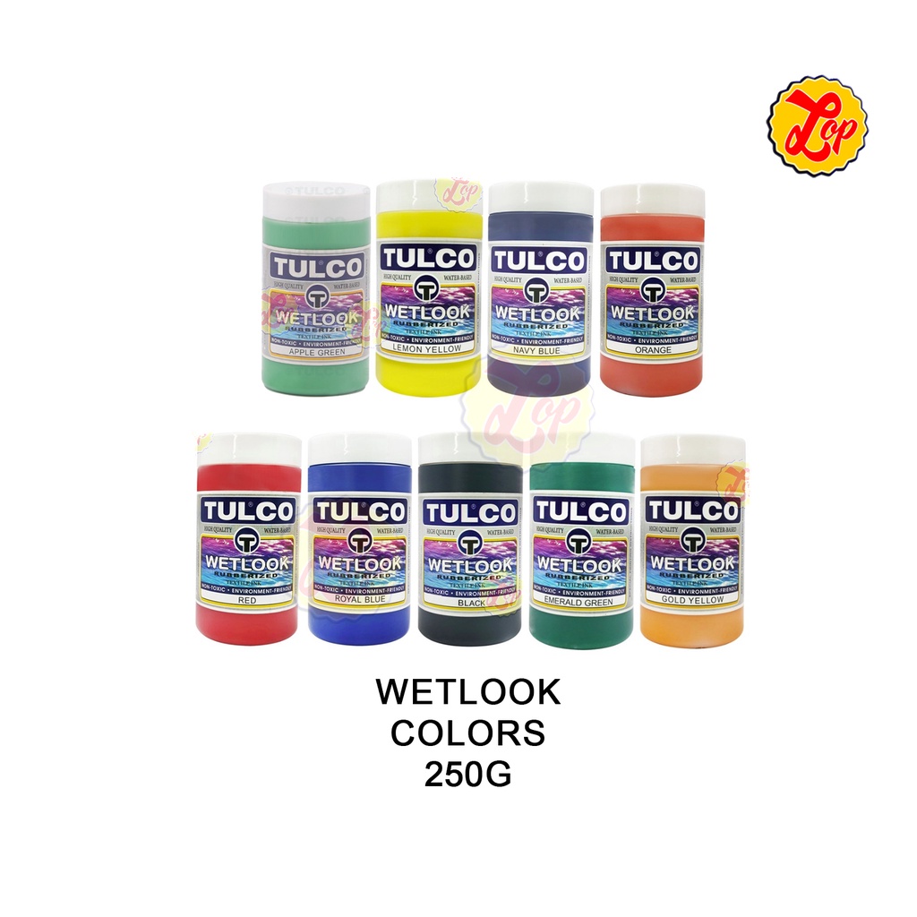 Waterbase Ink - Tulco Wetlook Colors | Shopee Philippines