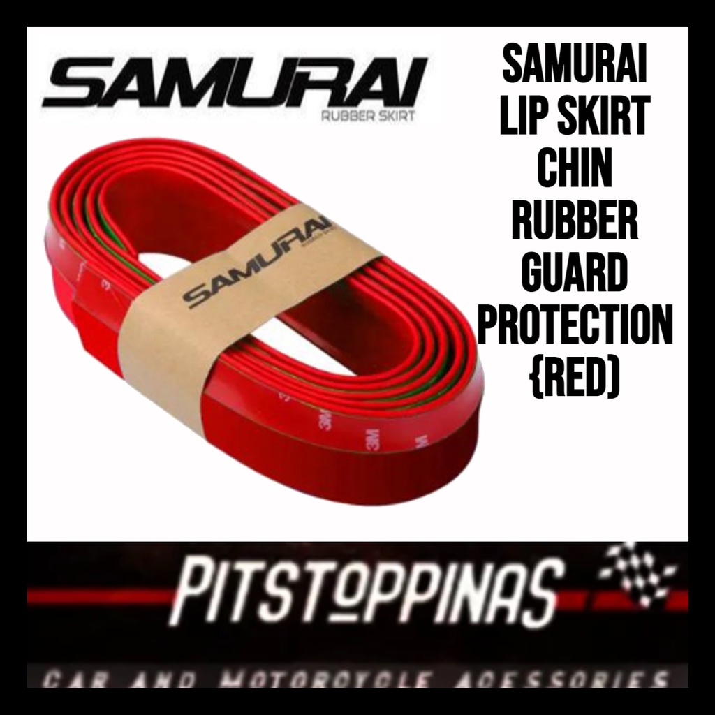 SAMURAI Lip skirt chin Rubber Guard Protection Universal with Lining ...