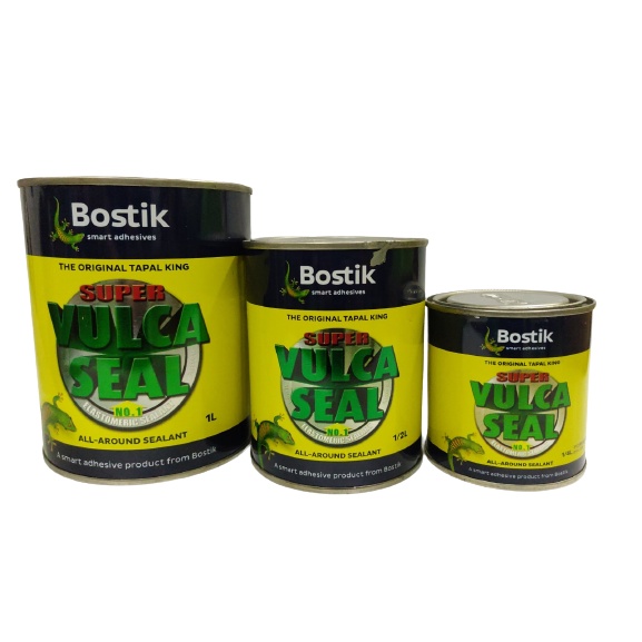 ORIGINAL SUPER VULCASEAL 1/4L / 1/2L / 1L (BOSTIK) | Shopee Philippines