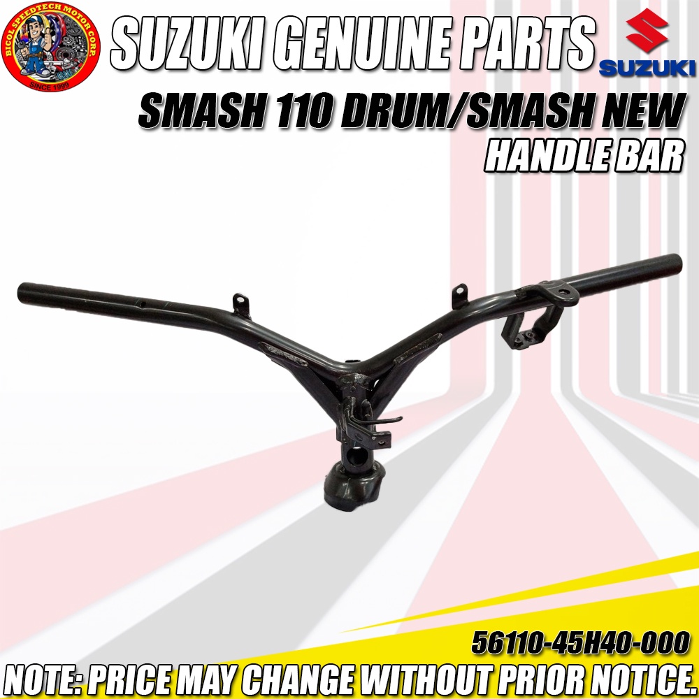 SMASH 110 DRUM/SMASH NEW HANDLE BAR (SGP) (GENUINE: 56110-45H40-000 ...