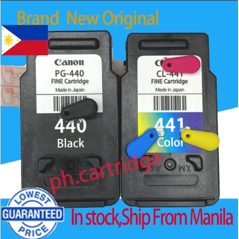 Original Canon PG440 ink cartridge black CL441 color suitable for ...