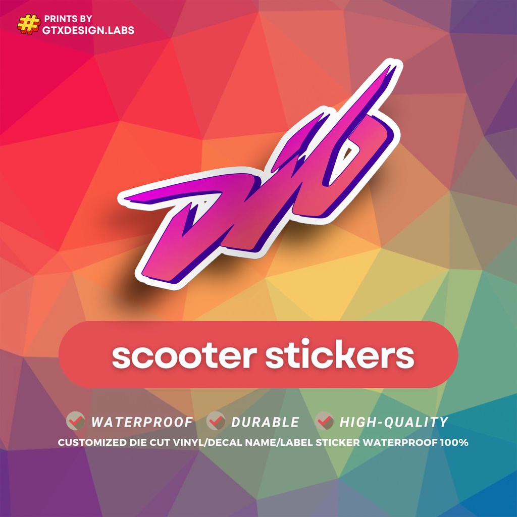 Honda Dio Sticker Decals: Matte Finish, 1 Set or Pair | Shopee Philippines