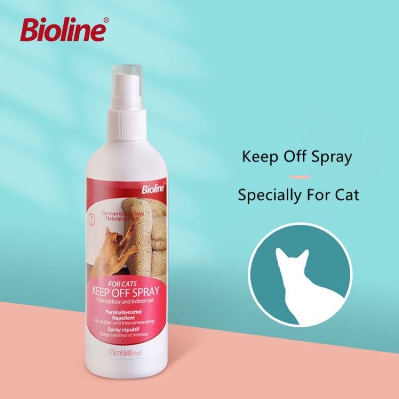 Bioline Cat Keep Off Spray for Cats 175ml | Shopee Philippines