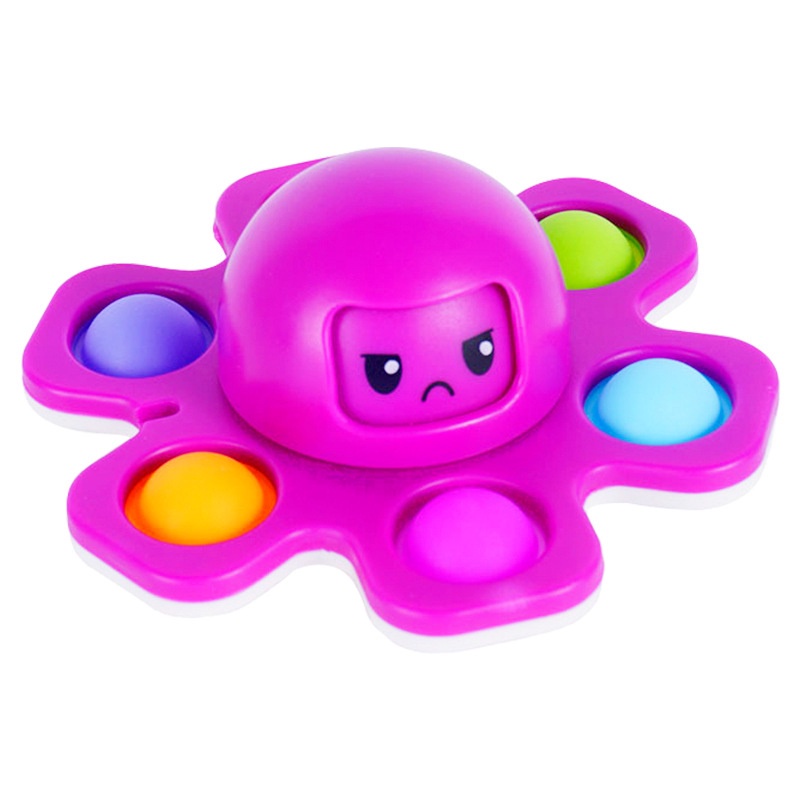 Flip Face-changing Octopus Squid Game Pop It Fidget Octopus Silicone ...