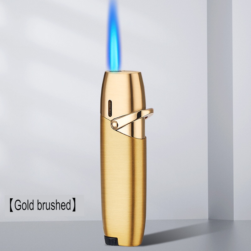 Kimigo Straight Blue Jet Flame Lighter Easy Click Refillable Lighter ...