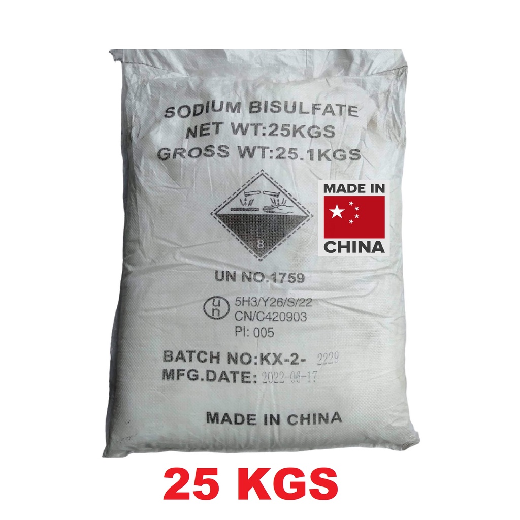 DRY ACID PH REDUCER FOR SWIMMING POOL 25KG | Shopee Philippines