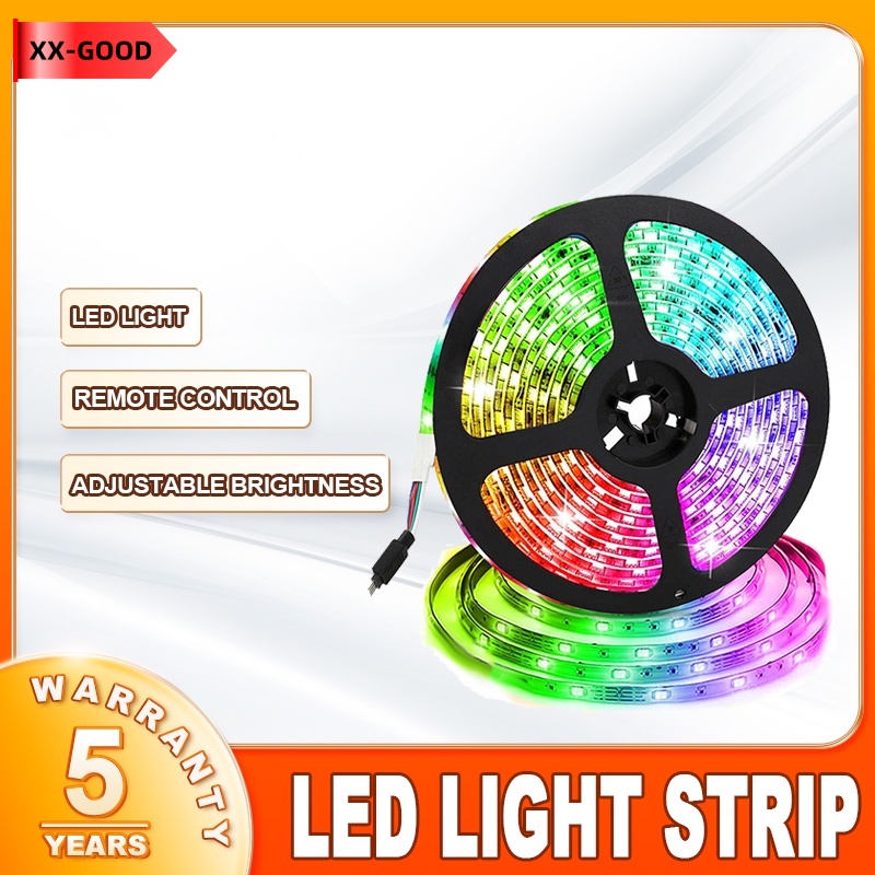 Led Light Strip RGB Flexible Light Indoor Outdoor With Remote ...