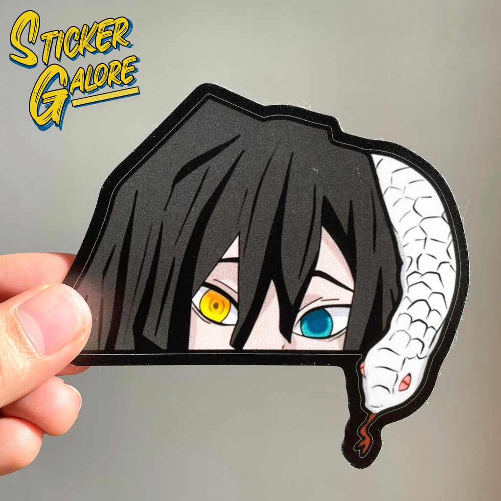 DEMON SLAYER PREMIUM PEEKER STICKERS (waterproof and scratch proof ...