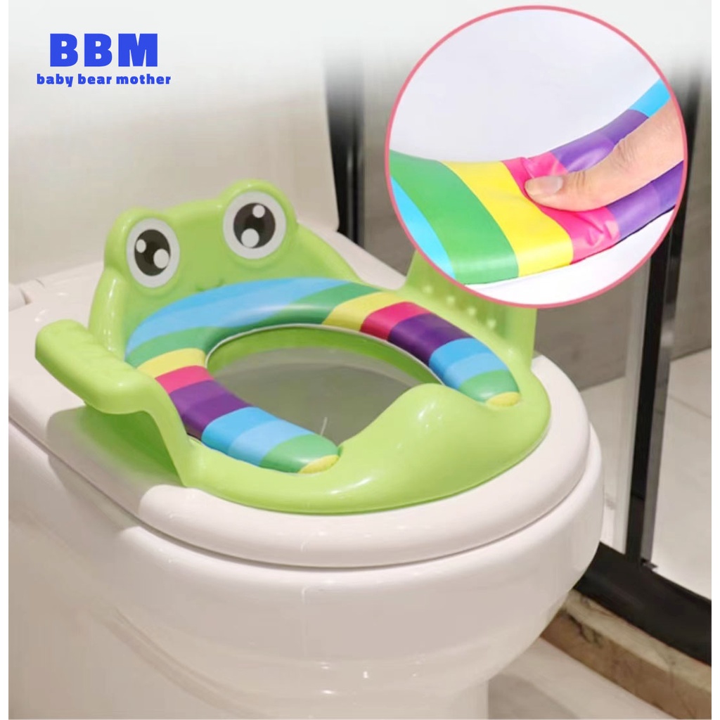 Ship in 24h Baby Toilet Seat Children Potty Safe Seat With Armrest for ...