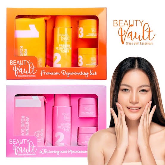 ***ORIG BEAUTY VAULT REJUV | WHITENING PACKAGING SET***LOWEST PRICE ...