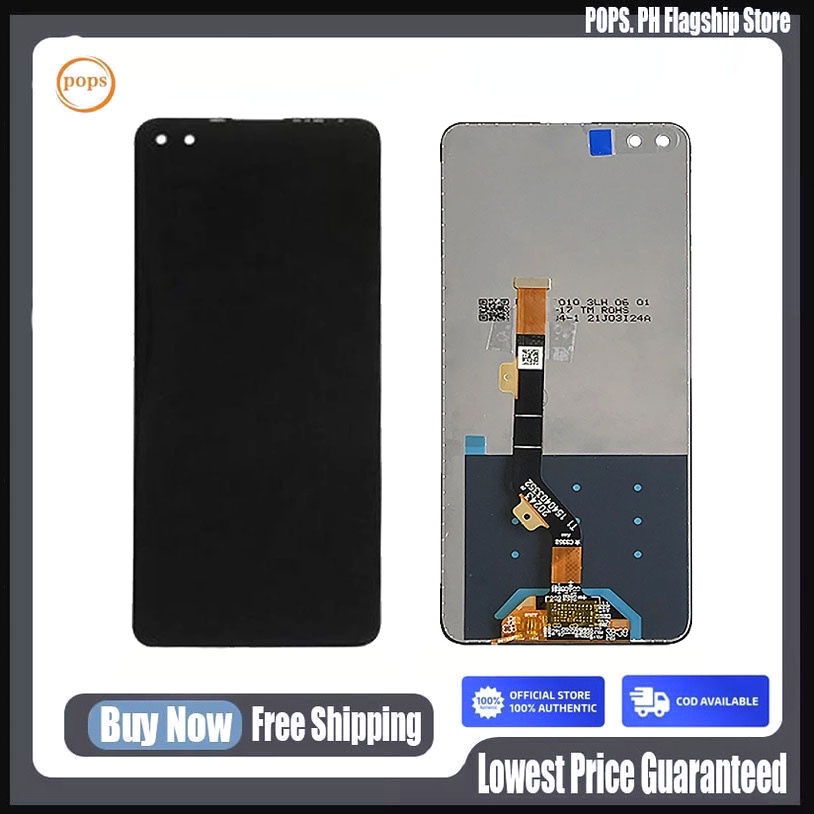 Infinix LCD Infinix Zero 8 X687 LCD Digital Touch Screen Display Frame ...