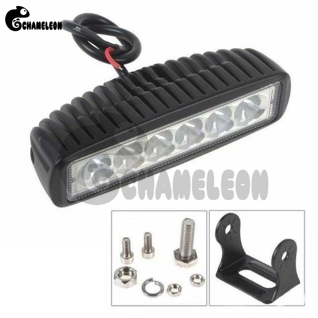 Chameleon Motorcycle/Car 6LED V2 LED Bar Headlight Waterproof | Shopee ...