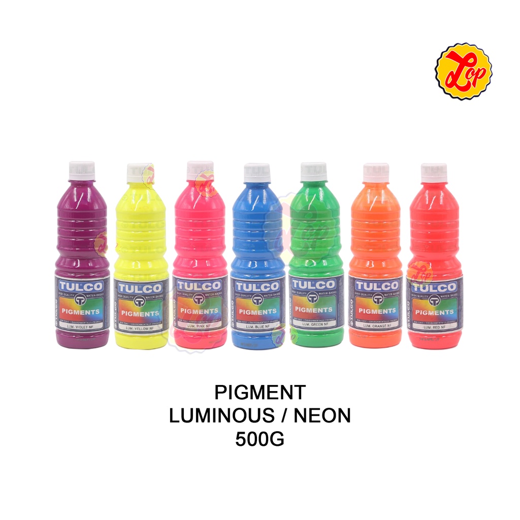Waterbase Ink - Tulco Pigment Luminous Colors 500g | Shopee Philippines