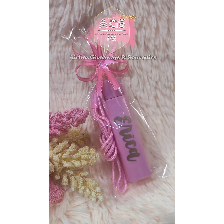 Personalized Alcohol Bottle Spray with Necklace Souvenir | Party Favors ...