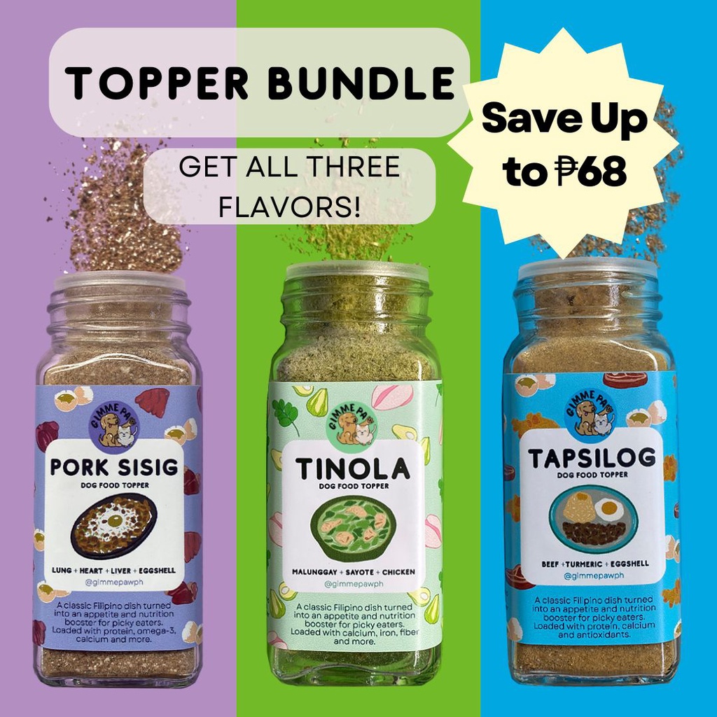 Dog and Cat Food Topper for Picky Eaters and Appetite Booster Bundle ...