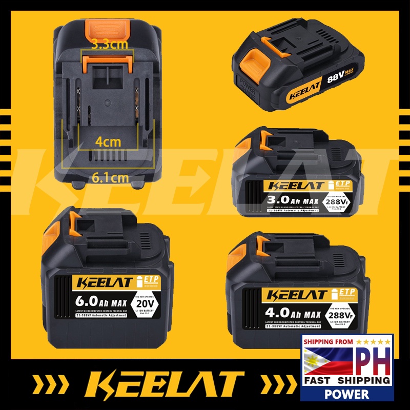 KEELAT Use for MT Design Battery MT Socket Battery Keelat Power Tools ...