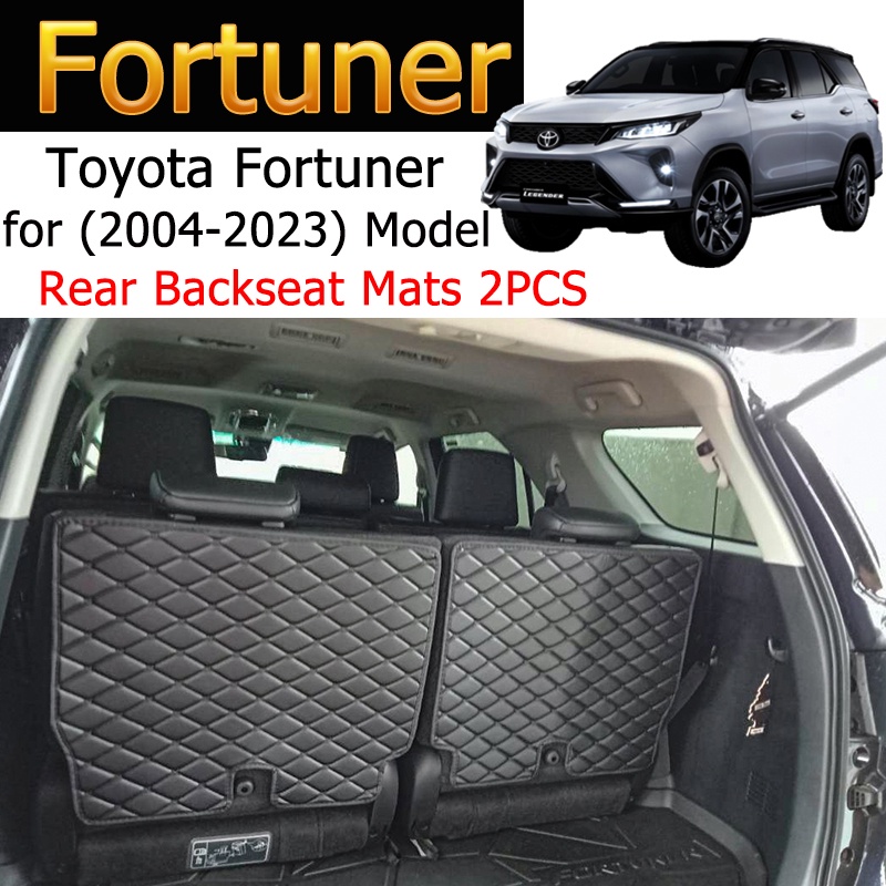 2004-2024 Toyota Fortuner Rear Backrest Mats Cargo Liner Trunk Tray ...