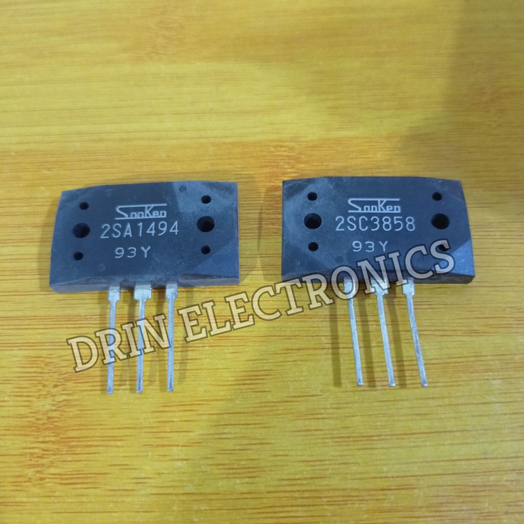 SANKEN 2sc3858 / 2sa1494 Silicon Epitaxial Planar Original Sanken ...