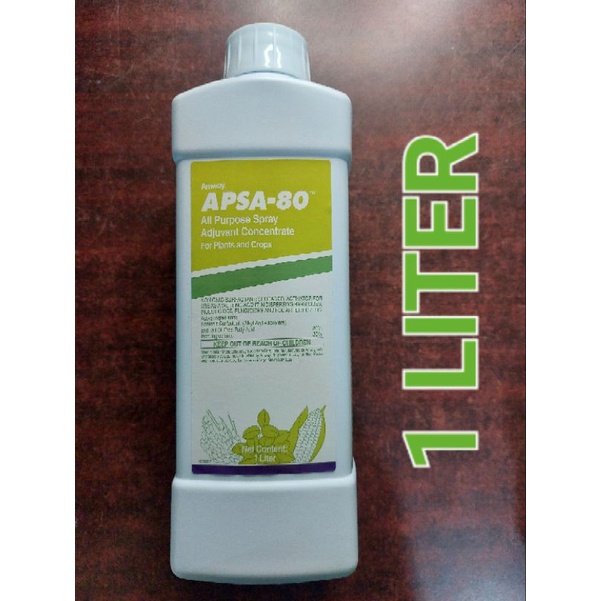 APSA-80 (1 liter) All Purpose Spray Adjyvant Concentrate by Amway ...
