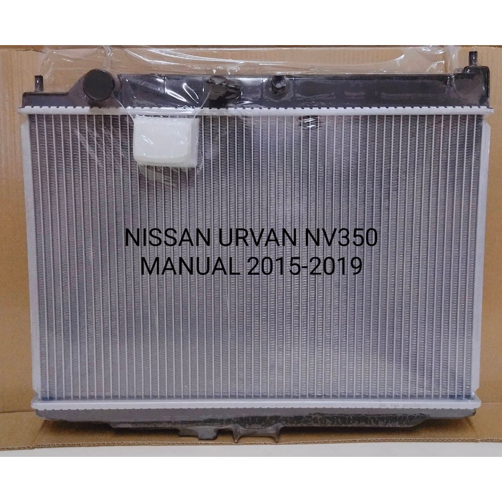 Nissan Urvan NV350 2015-2019 MANUAL 3rows Radiator | Shopee Philippines
