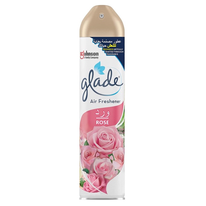 GLADE Aerosol Air Freshener Rose 300ML | Shopee Philippines