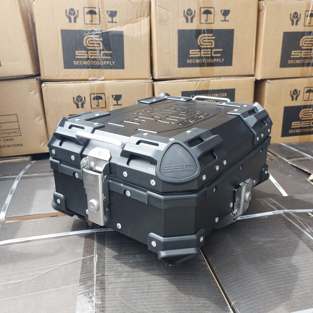 Alloy top box 55L 45L 35L SEC, Duhan, Motobox (Pure Alloy) Givi box | Shopee Philippines