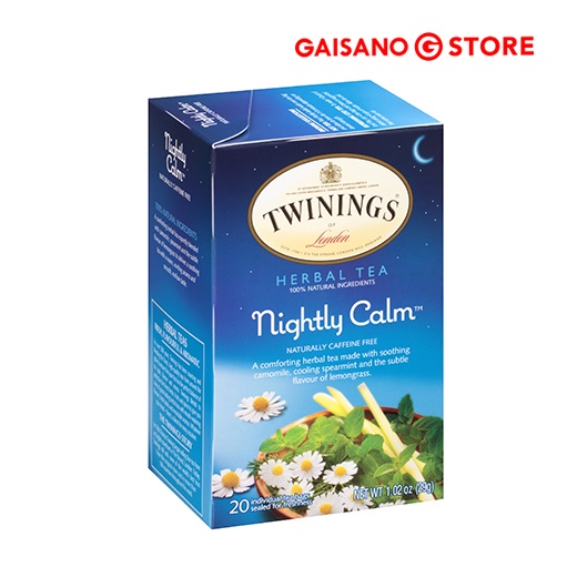 TWININGS Nightly Calm Herbal Tea 20S x 1.02oz | Shopee Philippines