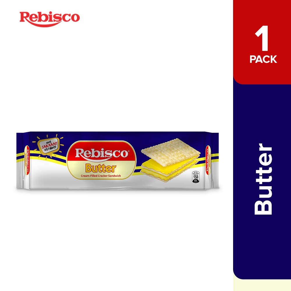 Rebisco Butter Sandwich 32G X 10Pcs | Shopee Philippines