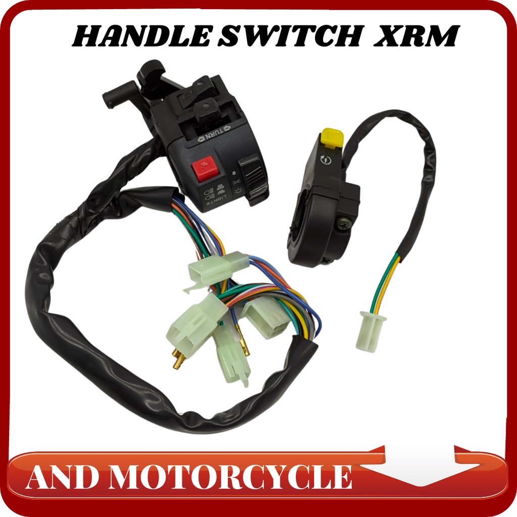AND Motorcycle Handle Switch Set for XRM (1 set) | Shopee Philippines