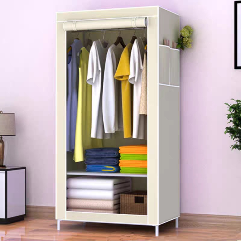 ️COD️ Large Size Clothes Storage Wardrobe Cabinet Fashion Multi ...
