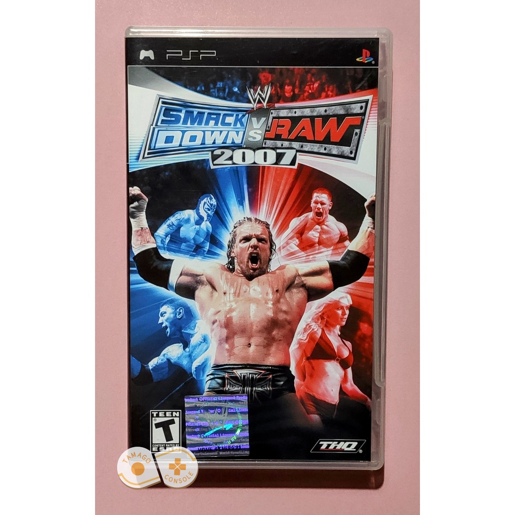 WWE Smackdown vs. Raw 2007 - [PSP Game] [NTSC / ENGLISH Language] [CIB ...