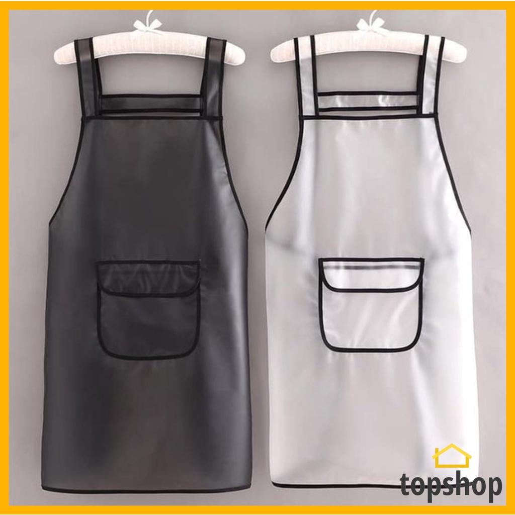 TOPSHOP Waterproof Stain Resistant Clear PVC Apron for Hair Stylist ...