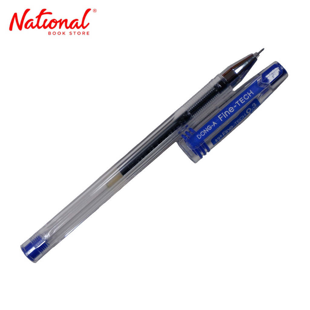 Dong-A Fine Tech 34 Ballpoint Pen, Blue 0.3Mm National Book Store ...