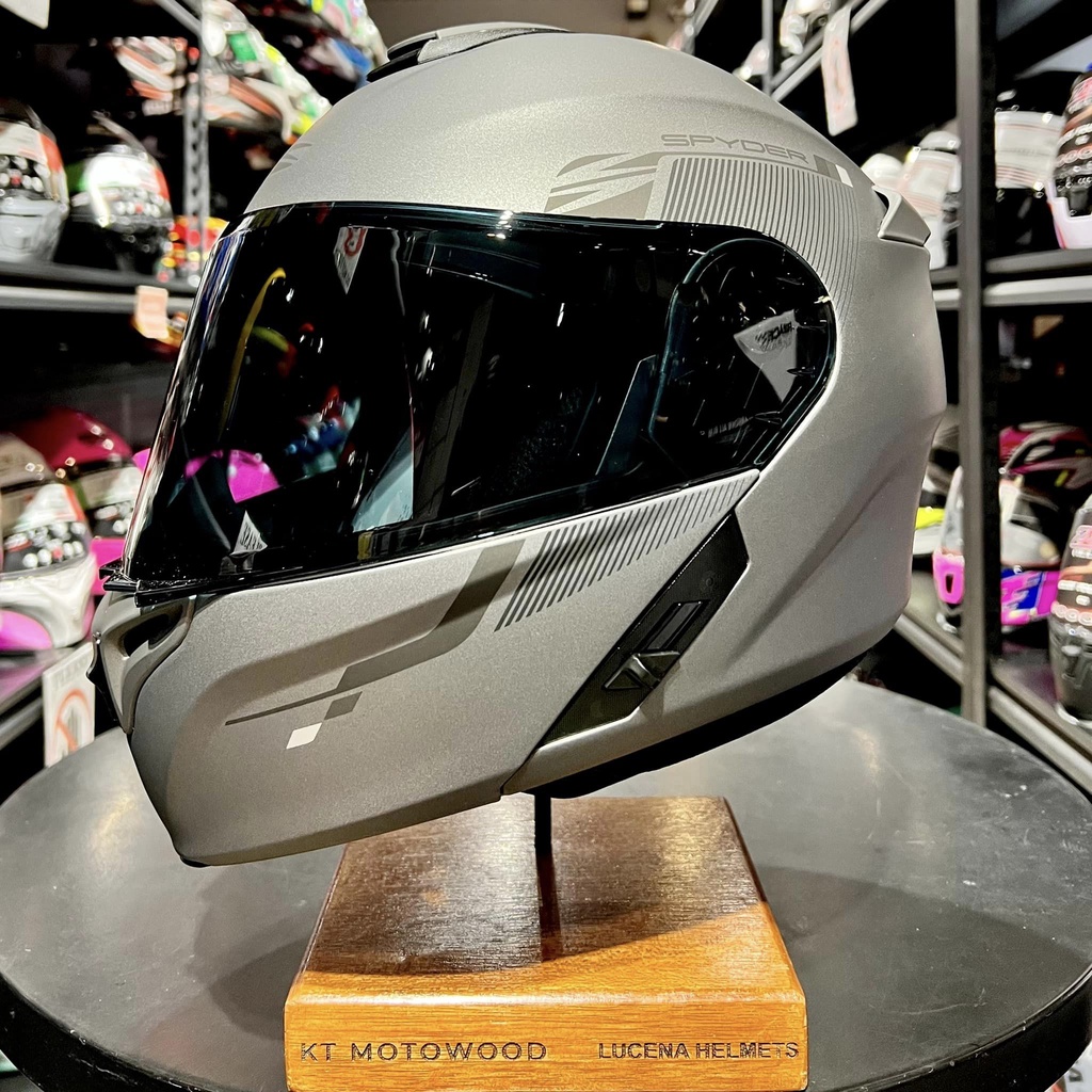 SPYDER Rover V2 Modular Dual Visor Helmet w/ FREE EXTRA LENS | Shopee ...