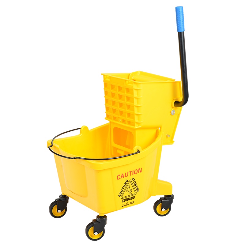 Smithson Commercial Mop Bucket Squeezer on Wheels with Side-Press ...