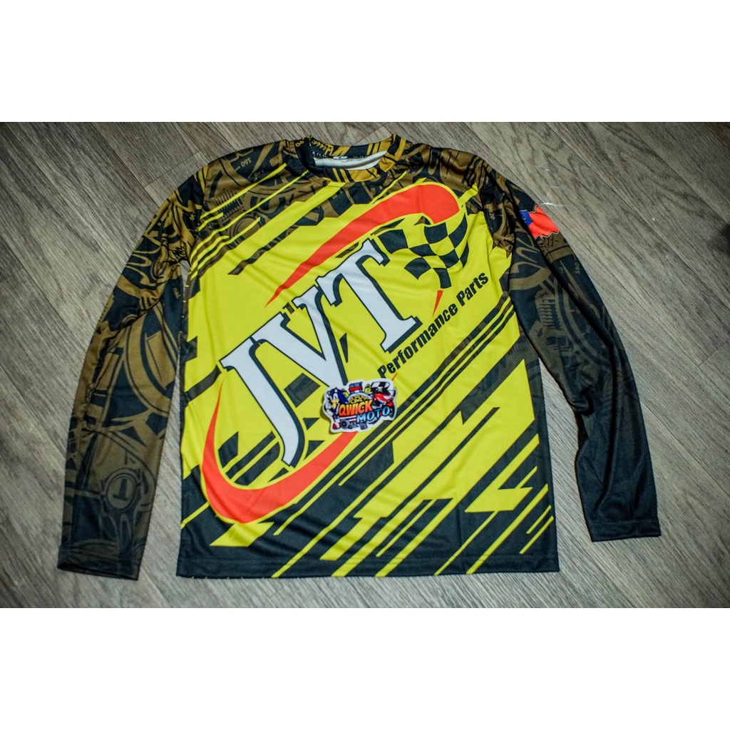 JVT Full Sublimation Riding Jersey Long Sleeves (Unisex) | Shopee ...