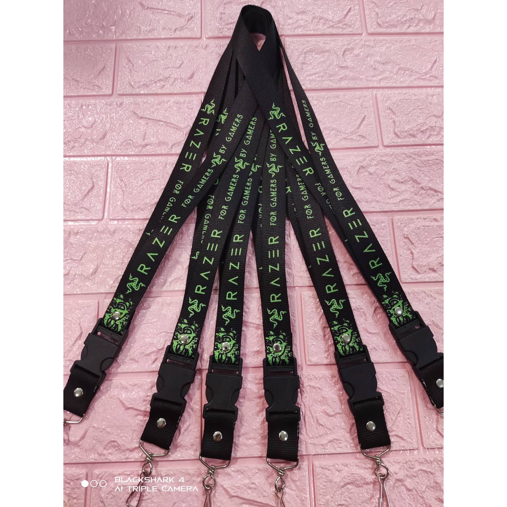 Razer ID Lace Lanyard ID Sling ID Holder | Shopee Philippines