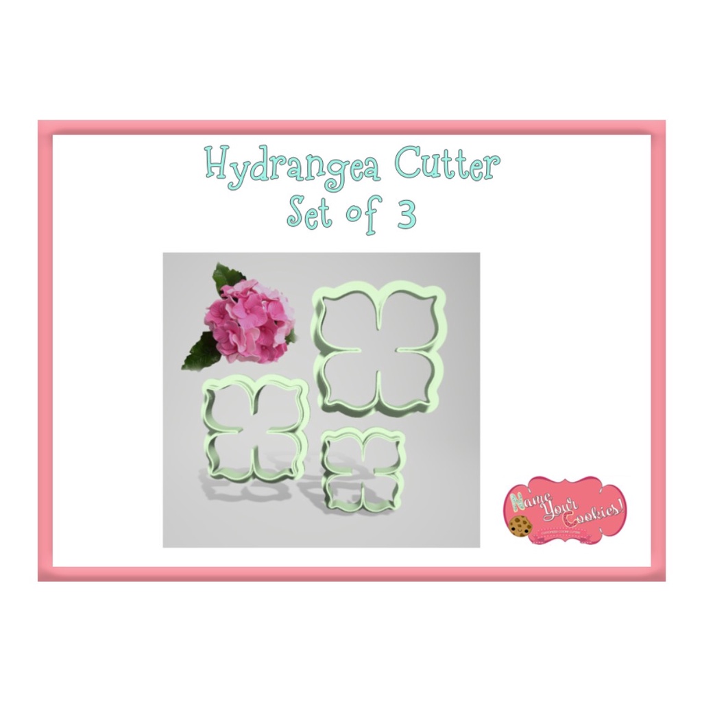 Hydrangeas Set Fondant Cutter | Shopee Philippines