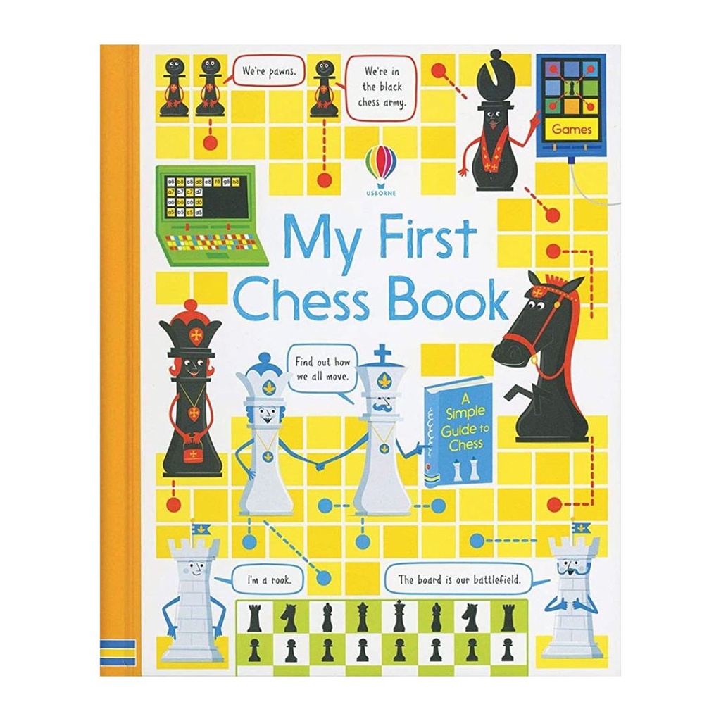 Usborne My First Chess Book (brand new hardcover with slight dents on ...