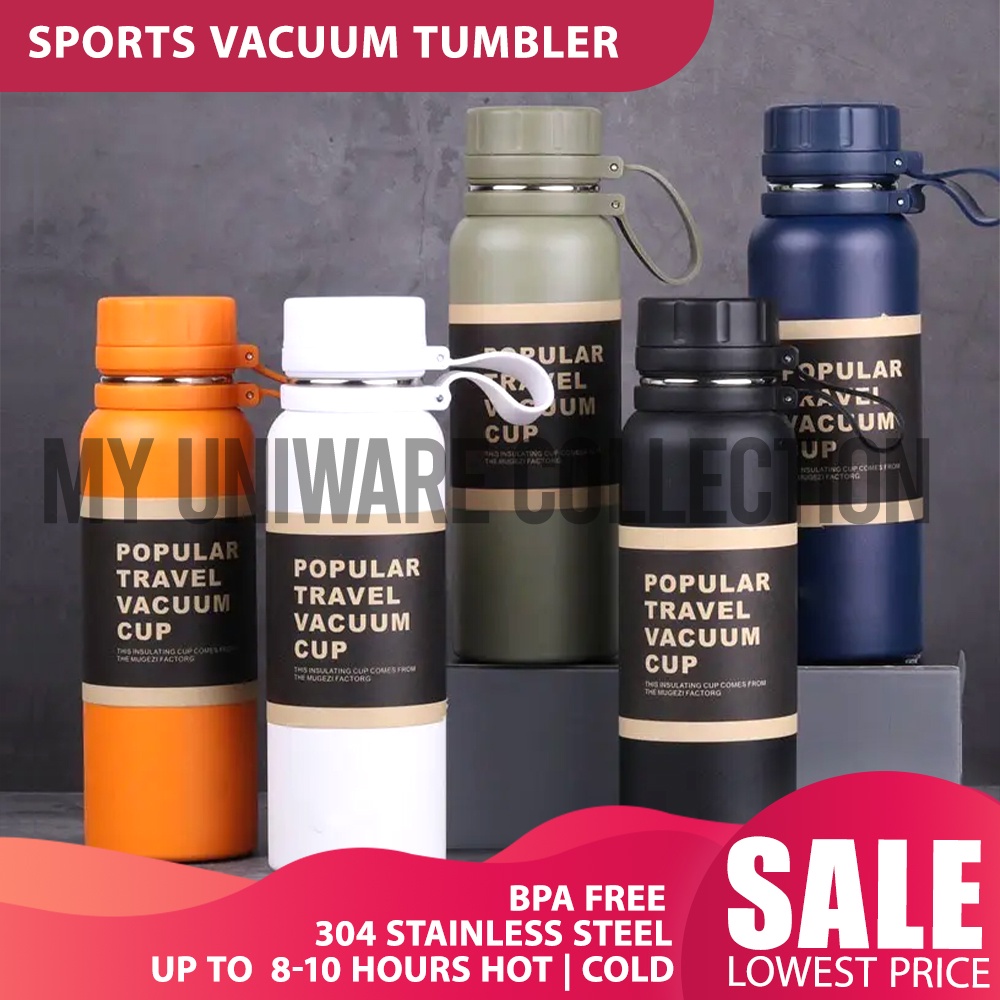 650ml Travel Vacuum Insulated Sports Tumbler 304 Stainless Tumbler | Shopee Philippines