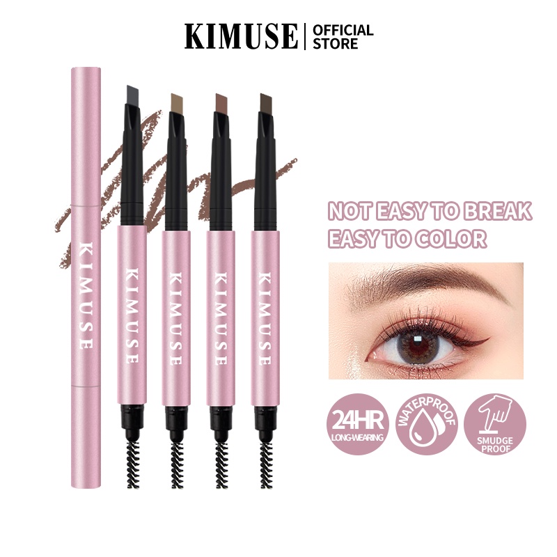 KIMUSE 4Colors Waterproof Eyebrow Tattoo Pen Eyebrow Enhancer Tools ...