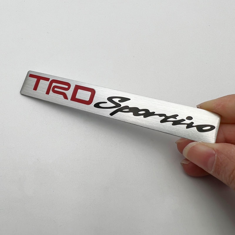 For toyota trd sportivo car emblem trd Sportivo logo emblem sticker ...