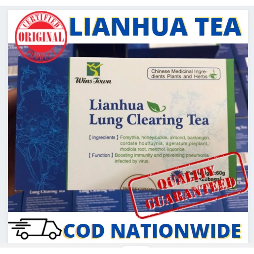 LIANHUA LUNG CLEARING TEA - WINS TOWN 20pcs TEA Bags per Box ...