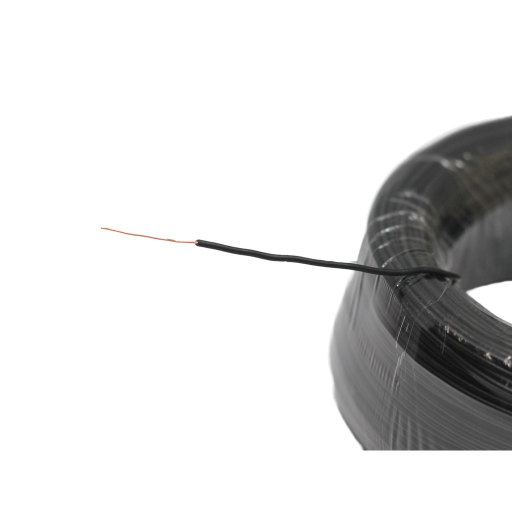 SOLID WIRE 22 AWG BLACK, ELECTRIC COPPER CABLE, BEST FOR LED AUDIO WIRING | Shopee Philippines