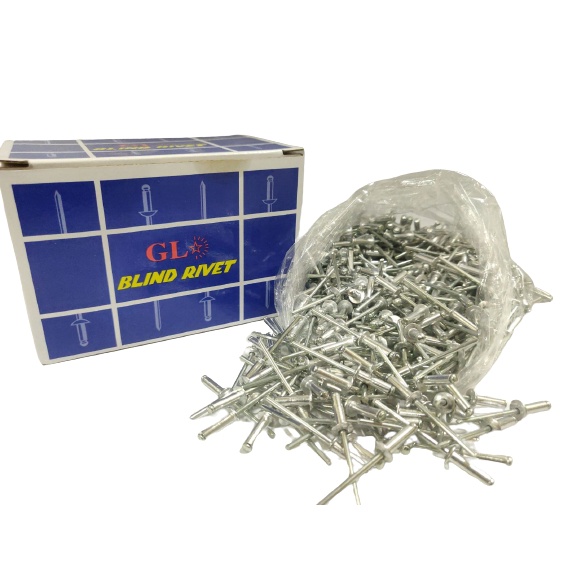GL BLIND RIVETS (per box) & HAND RIVETER ORDINARY (per piece) | Shopee ...