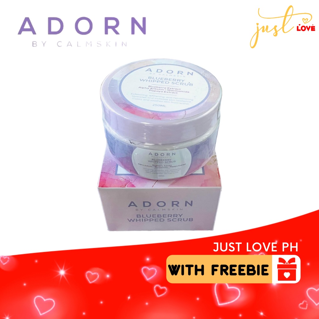 Adorn by Calmskin Blueberry Whipped Scrub 250ML | Shopee Philippines