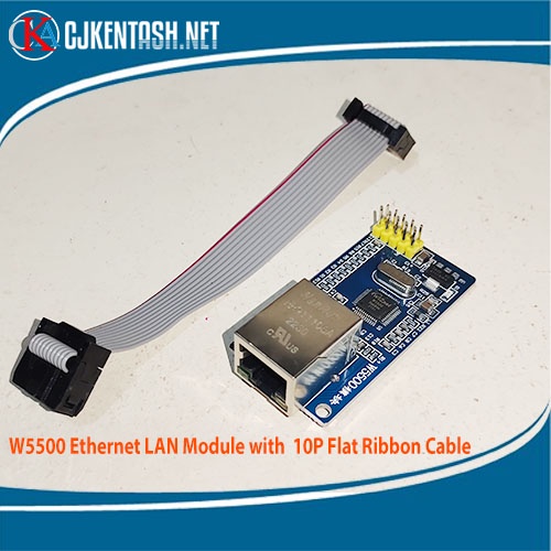 W5500 Ethernet LAN Module with 10Pin Flat Ribbon Cable | Shopee Philippines