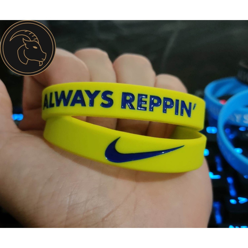Nike Always Reppin' Volt Blue Baller Band | Shopee Philippines